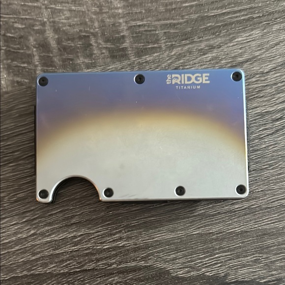 Ridge Wallet | Accessories | Ridge Titanium Wallet | Poshmark